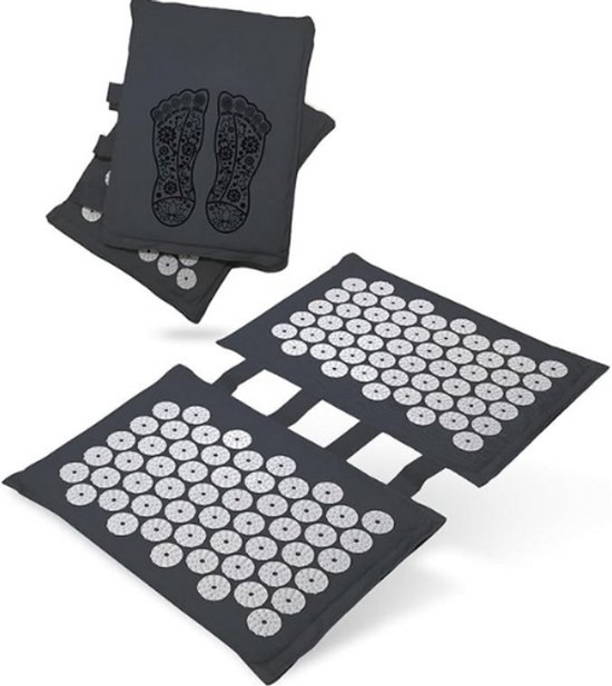 Spijkermat - Ontspannend en Therapeutisch - Voor Rug, Nek en Schouders ...