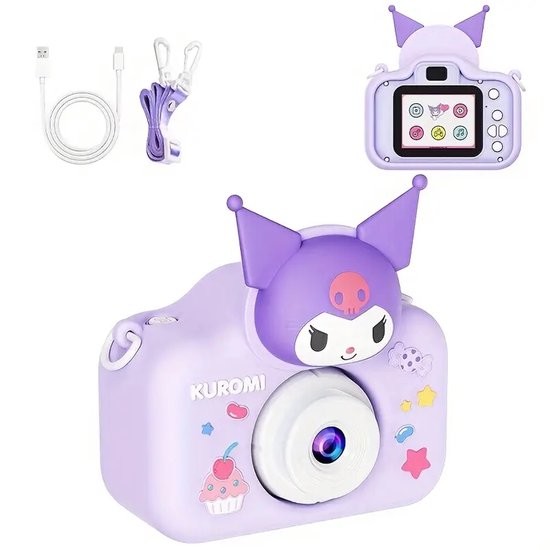 Sanrio - Kuromi - HD - Camera - Inclusief 32GB geheugenkaart - voor ...