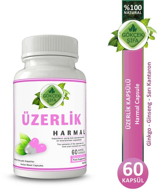 Peganum Harmala Extract Capsule - 60 Capsules - Voor Geheugen en ...