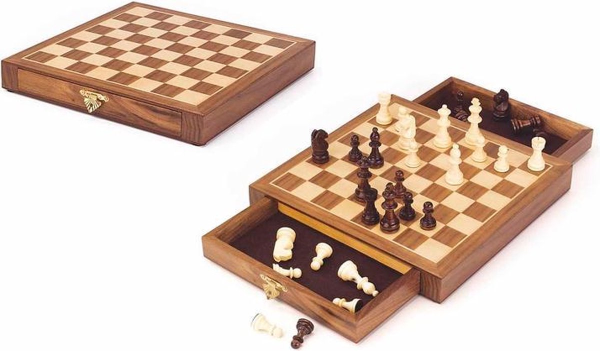 bol.com | Schaakbord met Schuiven - Magnetisch | Games