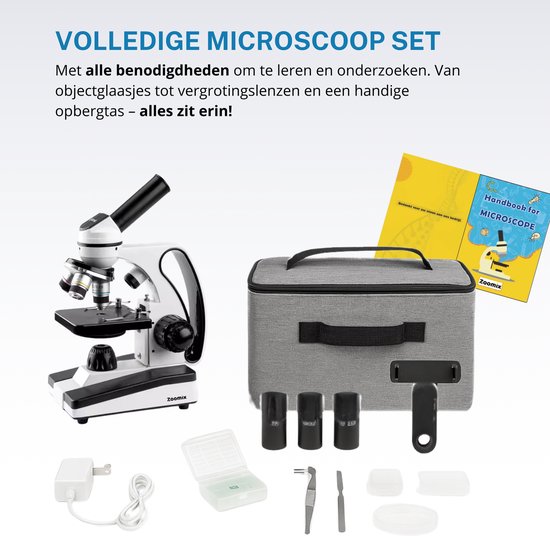 Microscoop - Junior - 2000x Vergroting - Microscope - Preparaat ...