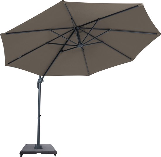 AXI Marisol Zweefparasol Ø 300cm Complete Set incl. Hoes & Parasolvoet ...