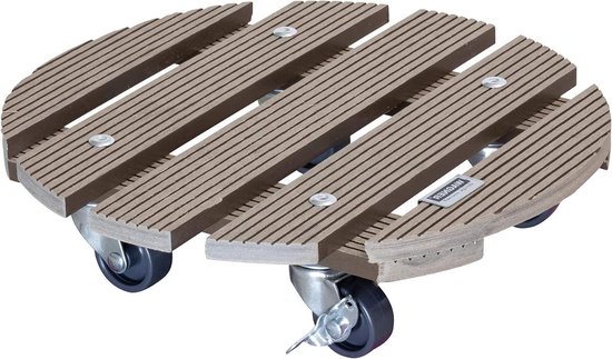Plantentrolley Ø 29 x 75 cm voor binnen + buiten I FSC ...