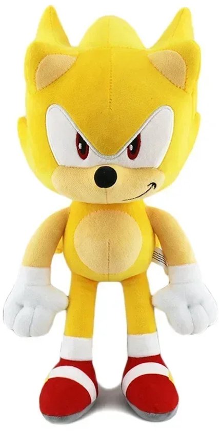 SayKar Sonic Knuffel - Speelgoed Voor Kinderen - Super Sonic 30cm | bol