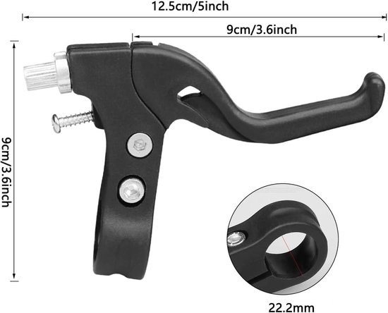 Kinderremhendels voor fiets - Reserveonderdelen fietshandgreep ...