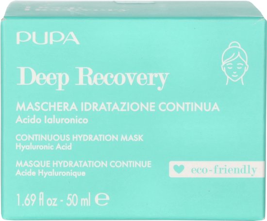 Pupa - Milano - Deep Recovery Hydrating Face Mask - 50 ml | bol