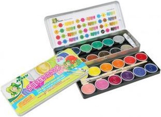 Jolly Jolly Supertabs Waterverf 24 kleuren | bol