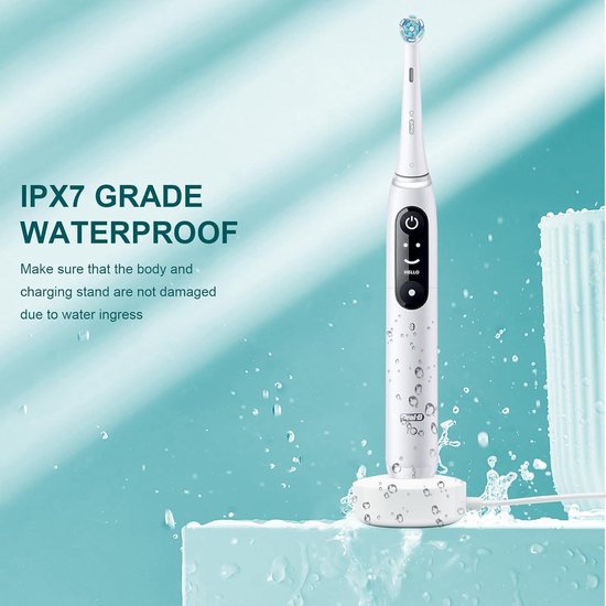 Elektrische tandenborstellader voor Oral B iO7, iO8, iO9 series - USB-interface... | bol