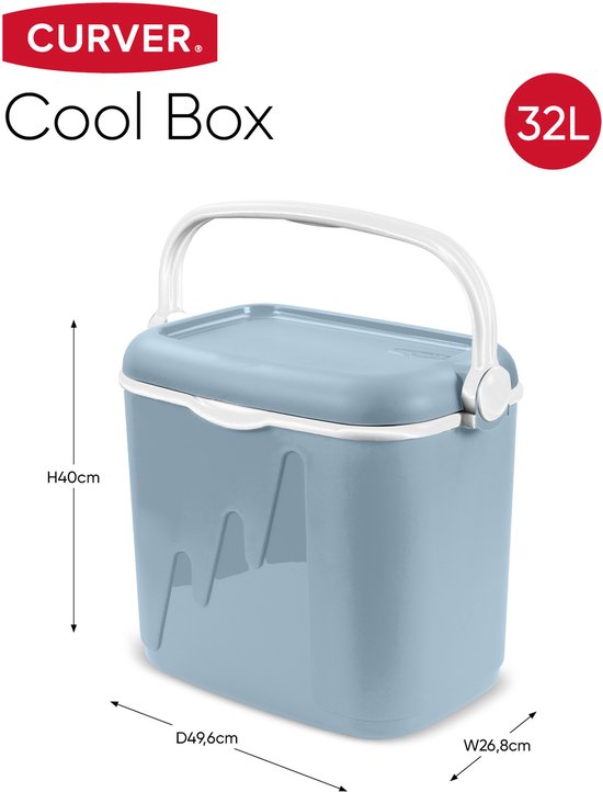 Curver Koelbox - 32L - Grijs | bol