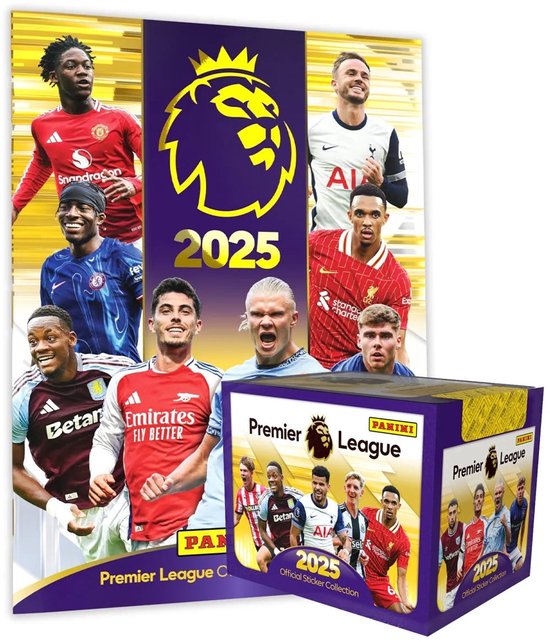 Premier League Official Sticker Collection 2025 - Promo Pack Panini | bol