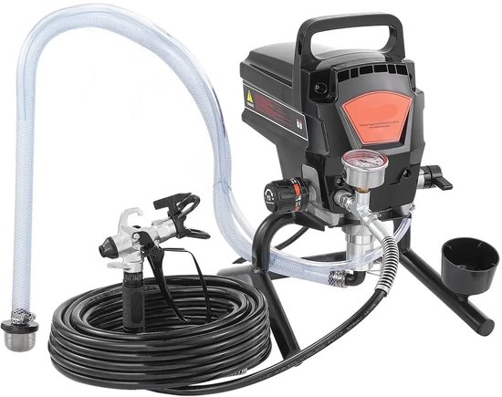 Airless Verfspuit - 750W – Spuitmachine - 3000PSI Hoge Druk ...