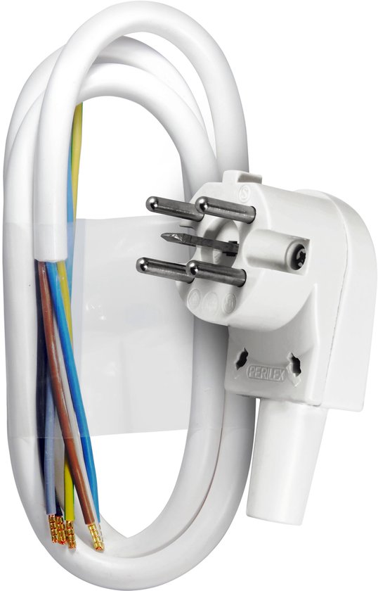 Dparts perilex kabel met stekker - 1,5 meter - 5x2.50mm - aansluitkabel ...
