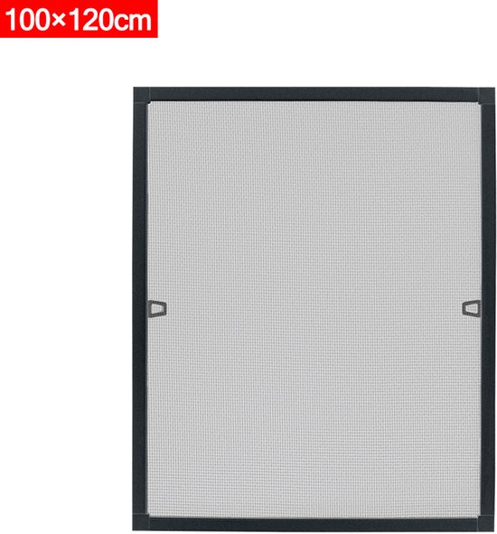 Vliegenhor raam insectenwering 100x120cm vliegenhor horgaas horgaas ...