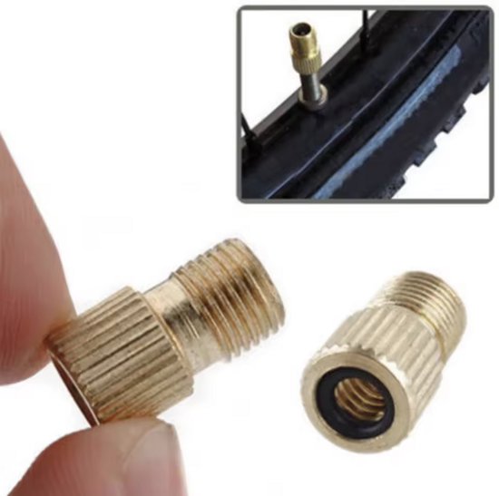 Verloopnippel Frans - Ventiel verloop nippel - Verloopstukje voor op ...