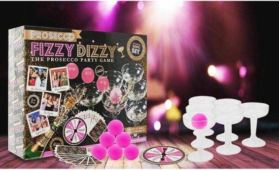Prosecco Partyspel - 20-delige Spelset voor Feesten en Verjaardagen ...
