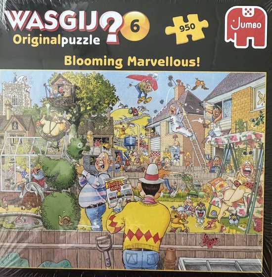 Wasgij? 6 original puzzle blooming marvellous! 950 stukjes jumbo puzzel ...