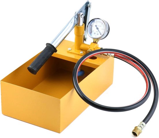 Handmatige drukpomp 25bar testpomp voor waterleidingen en ...
