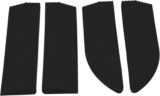 Oprit Drempel Ramps Rubber 4 Stuks Universele Veegmachine Instaplijsten ...