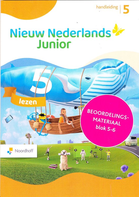 Nieuw Nederlands Junior Lezen Handleiding blok 5-6 groep 5 | 6152929939948 | Boeken | bol