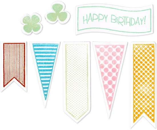 Sizzix Framelits + Stempel Banners #2 | bol