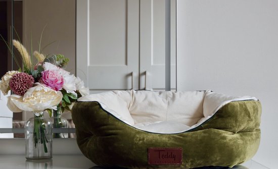 Teddy Exclusive Mand Shadow – Velvet Mandje Goud – L50xB40xH15cm – Voor ...