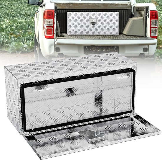 Aufun aluminium transportkist, gereedschapskist, onderbouwkist ...