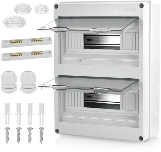 Surface-Mounted IP65 Fuse Box for Wet RoomsSurface-Mounted Distribution ...