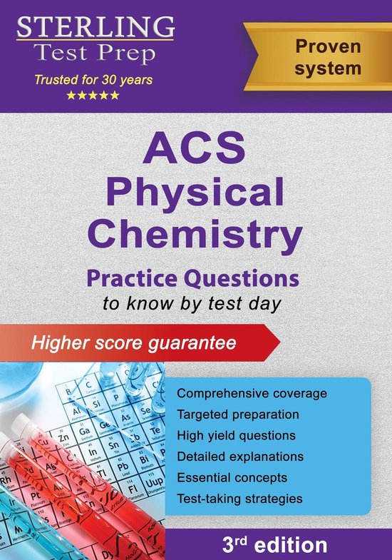 ACS Physical Chemistry (ebook), Sterling Test Prep | 9798885573276 ...