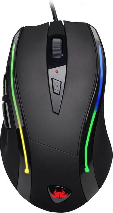 Sumvision Nemesis Kata Gaming Muis - 3200Dpi - met LED - Game muis | bol