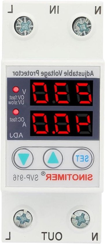 Single-Phase Adjustable Overvoltage Undervoltage Intelligent Current ...