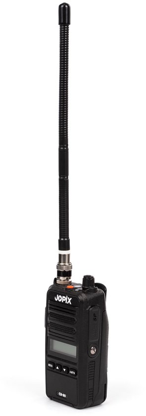 Jopix CB-80 AM-FM 27mc portofoon met accu - tafellader - antenne | bol