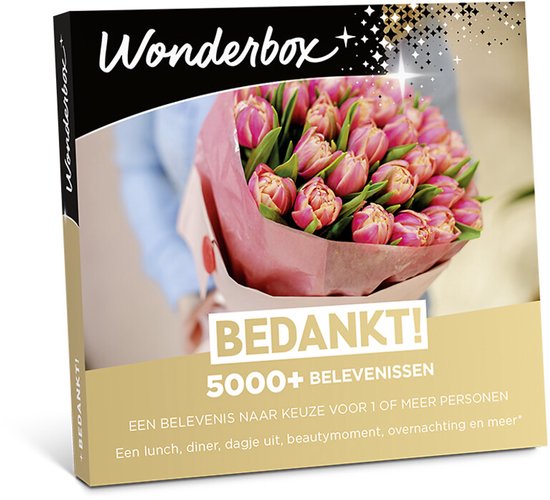 Wonderbox Cadeaubon - Bedankt! | bol