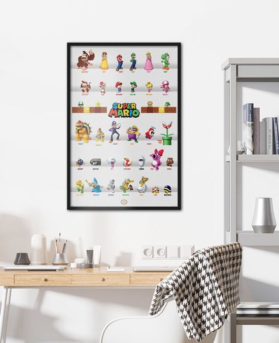 Super Mario Poster – Personages Collectie – 91,5 x 61 cm - Gaming ...