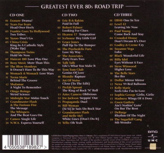 Greatest Ever! 80s Road Trip, Various | Muziek | bol
