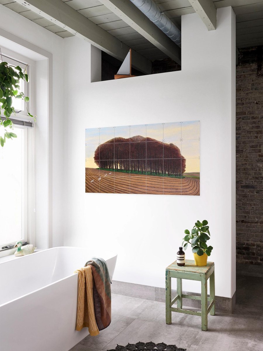 IXXI Dorset Clump of Trees - Wanddecoratie - 80 x 140 cm | bol.