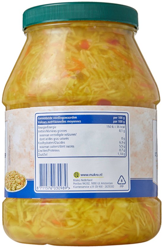 METRO Chef Atjar tjampoer zoetzuur 2 x 2300 gram | bol