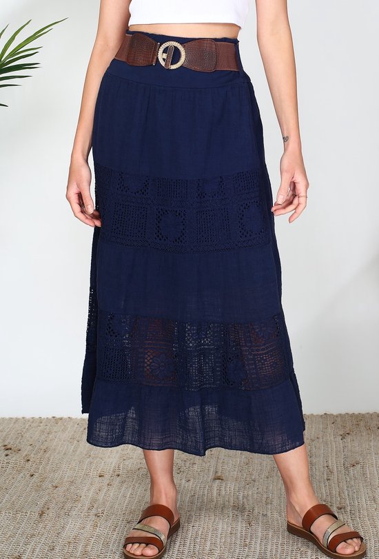 rok - bohemian - ibiza - boho rok - lange rok | bol