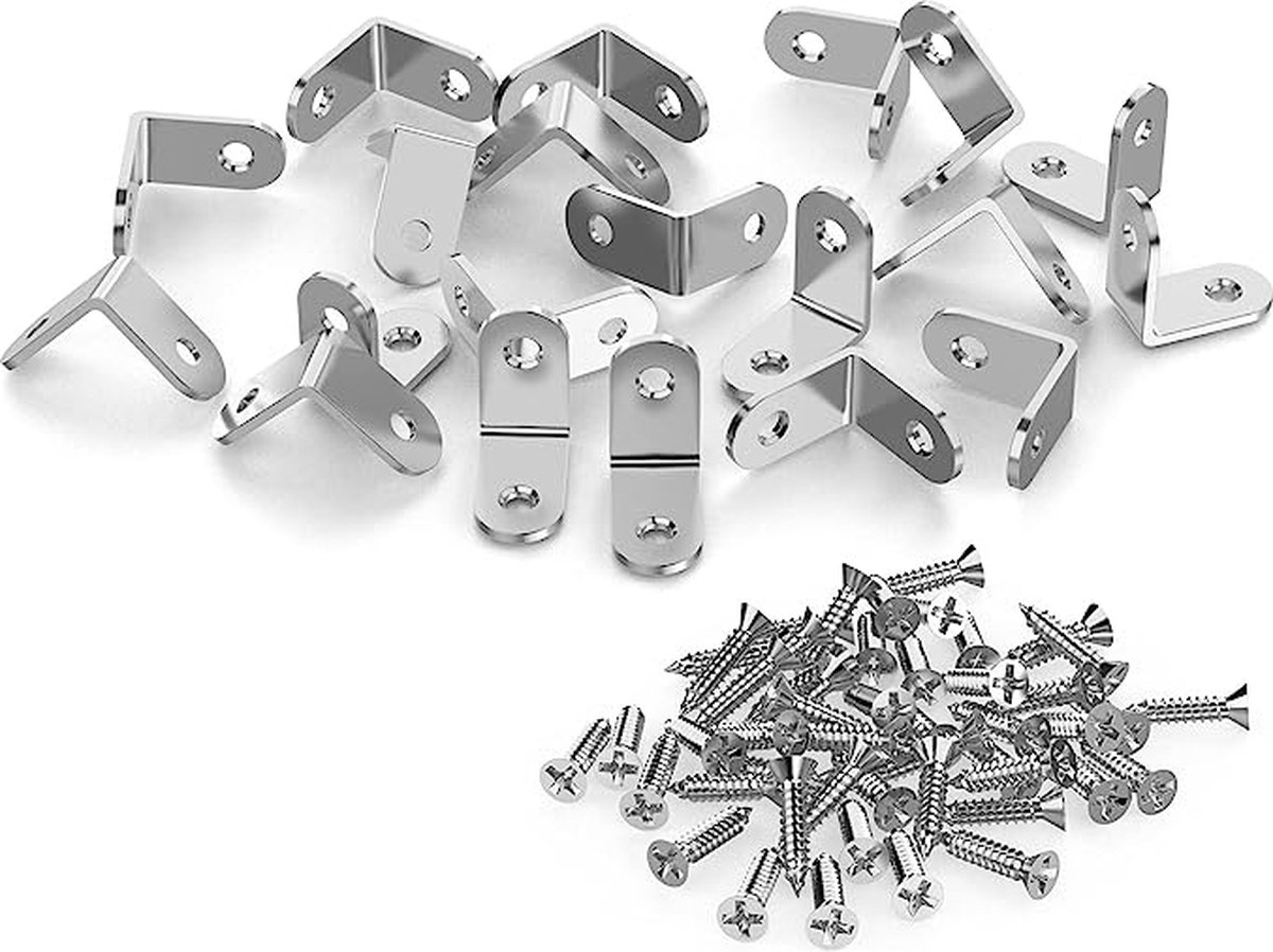 Hoekverbinders / kastverbinders/meubelverbinders/hoekverbi 20 Stück ...