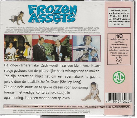 FROZEN ASSETS - VIDEO CD (Dvd), SHELLY LONG | Dvd's | bol.com