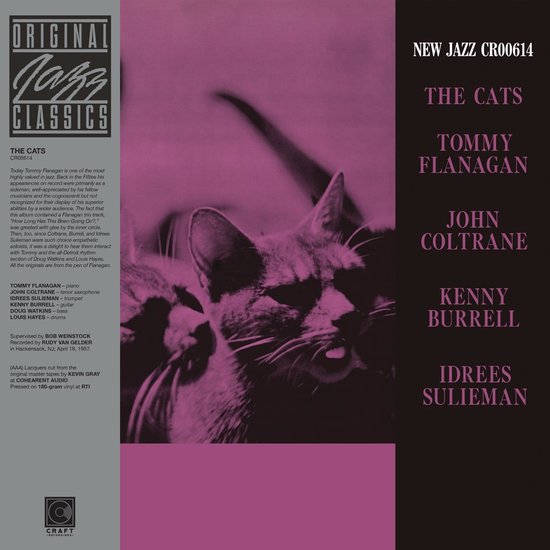 Idrees Sulieman, John Coltrane, Kenny Burrell, Tom - The Cats (LP ...