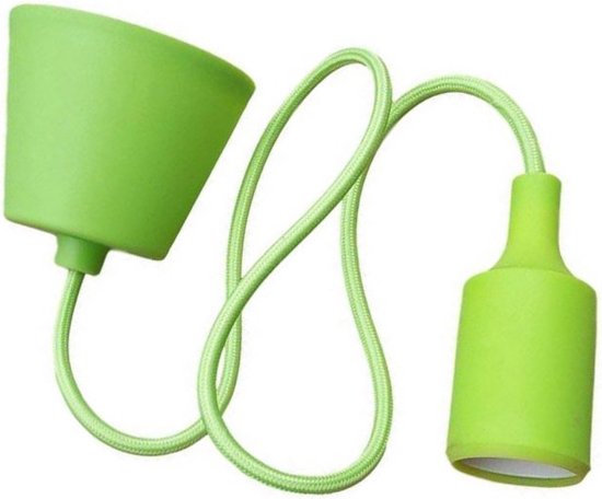 DIY Lamp | pendel hanglamp - strijkijzer snoer | E27 siliconen fitting ...
