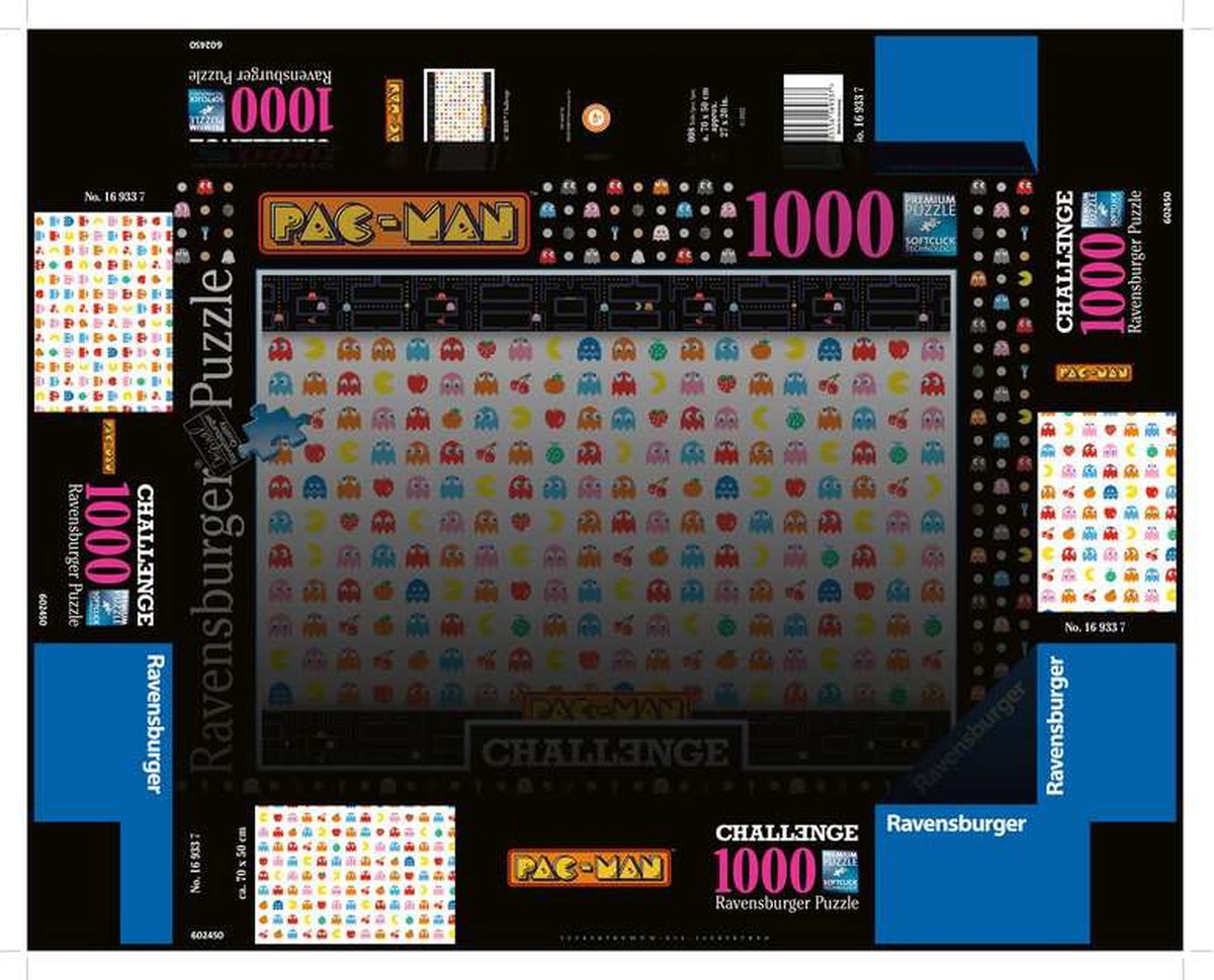 Pac Man Challenge - Puzzle 1000 pieces