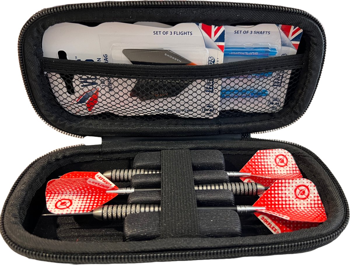 NeS Dart Wallet - Dart Case - Dart etui- Dart Bag- Zwart | bol