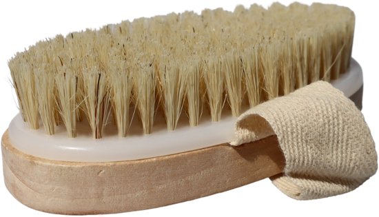 Houten Badborstel, Doucheborstel Paardenhaar (1st) | bol