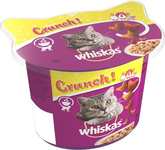 Whiskas Crunch - Kattensnoepjes - 10 x 100gr | bol