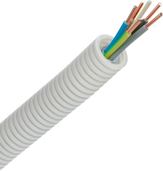 Snelflex flexibele buis VD draad 5x2,5mm - 20mm per rol 100 meter | bol.com