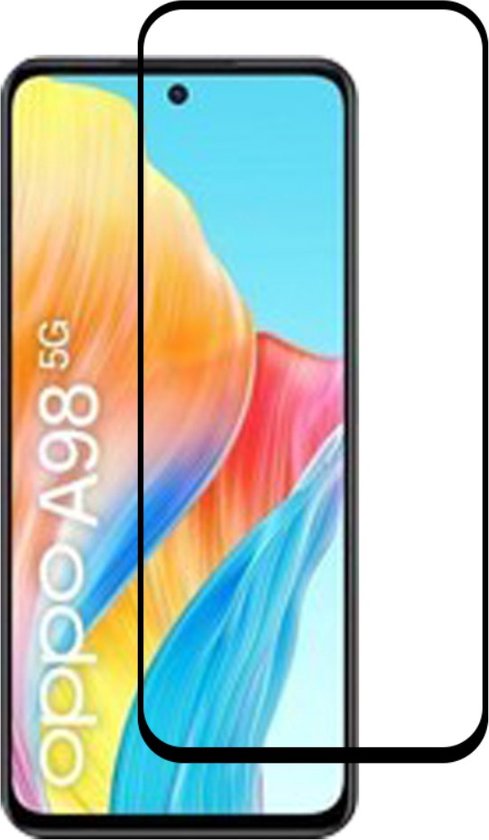 Screen Protector - Geschikt voor OPPO A98 Screen Protector - Full-Cover ...