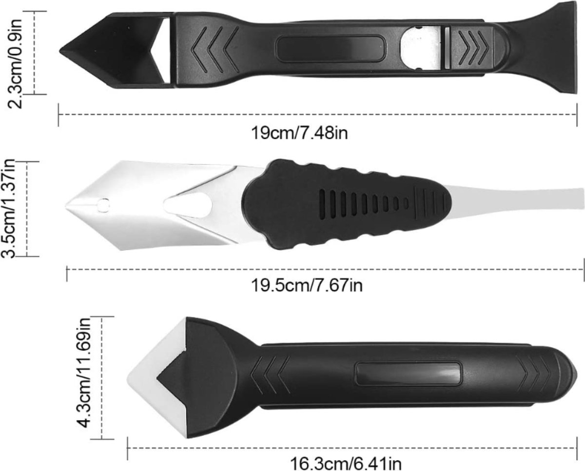 PD® Kit Reparatie SET + Schraper 8 Delig - Ideaal voor het Afwerken ...