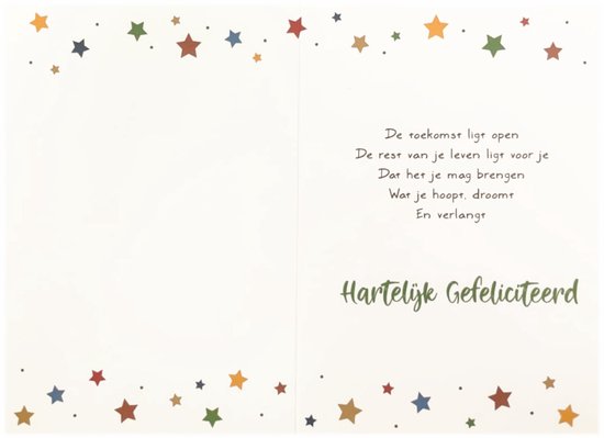 Kaart - Intense - 50 jaar - TE021-D | bol.com