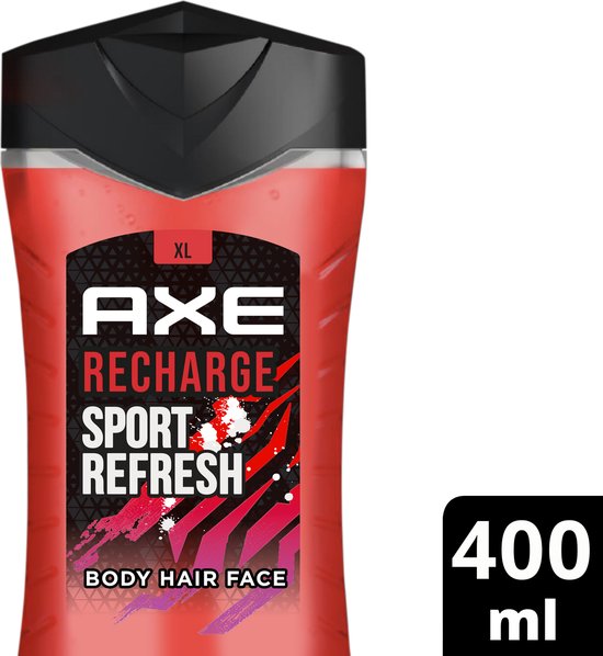 Axe 3-in-1 Douchegel, Facewash & Shampoo - Sport Refresh - 6 x 400 ml ...